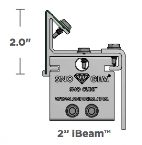 2" iClad Snow Guard Retention System - Products - Sno Gem